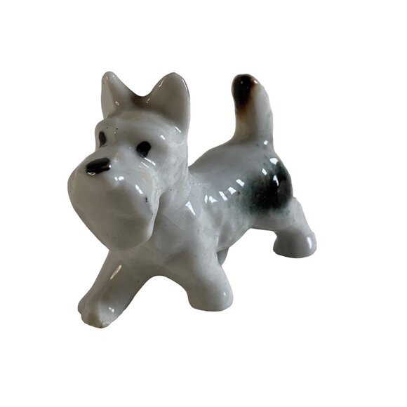 Accents | Vintage Scottie Tri Color Porcelain Dog Figure Japan 2 | Poshmark